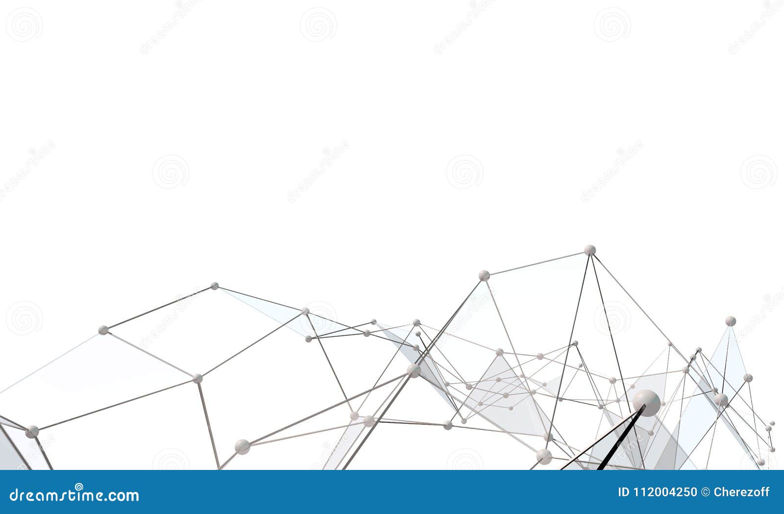 White Abstract Technology Background Stock Illustration - Illustration ...