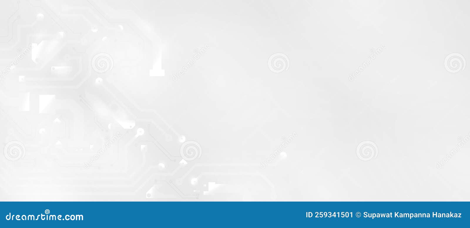 White Abstract Technology Communication Concept Vector Background Stock ...