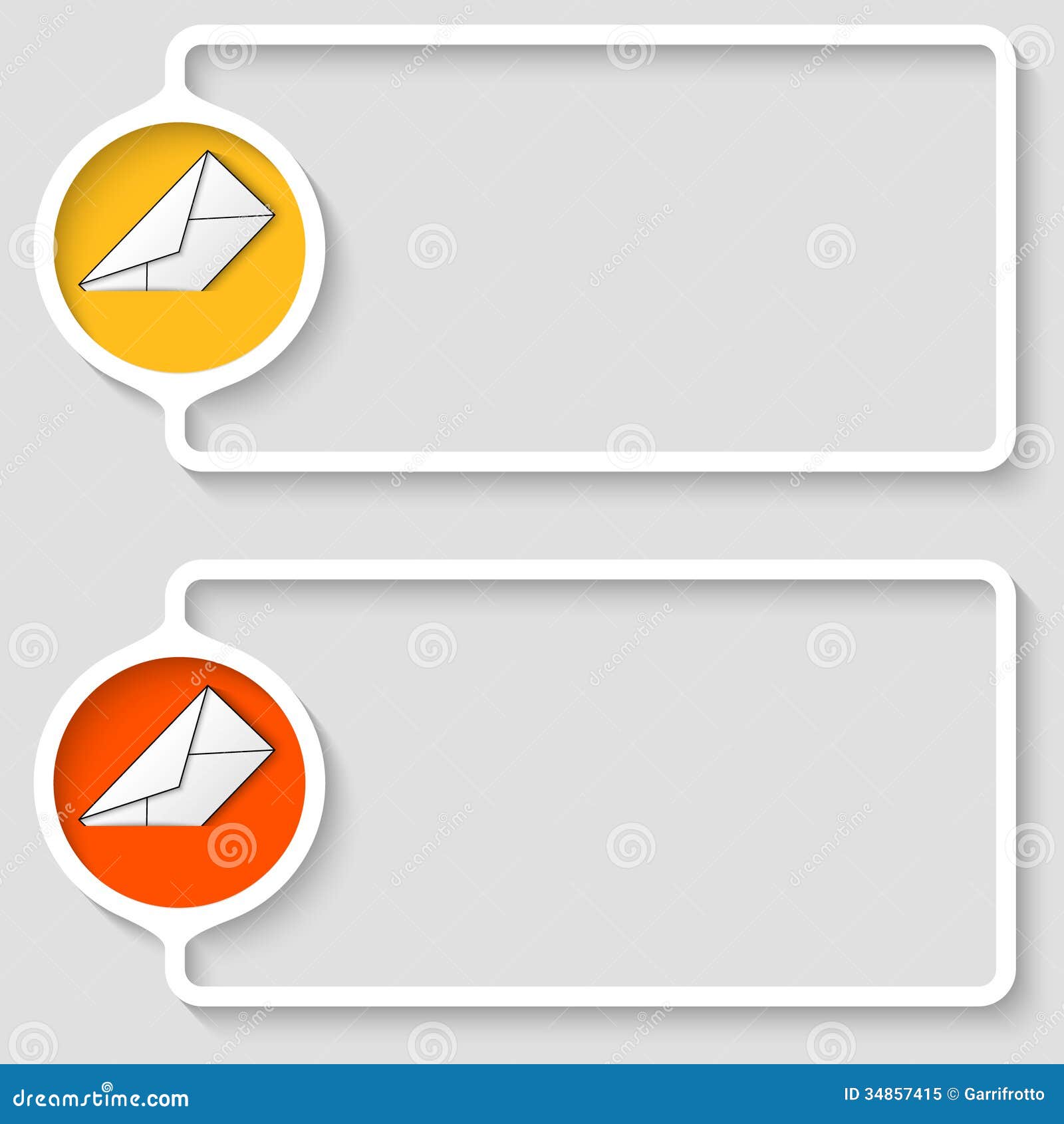 White abstract text frame stock vector. Illustration of design - 34857415