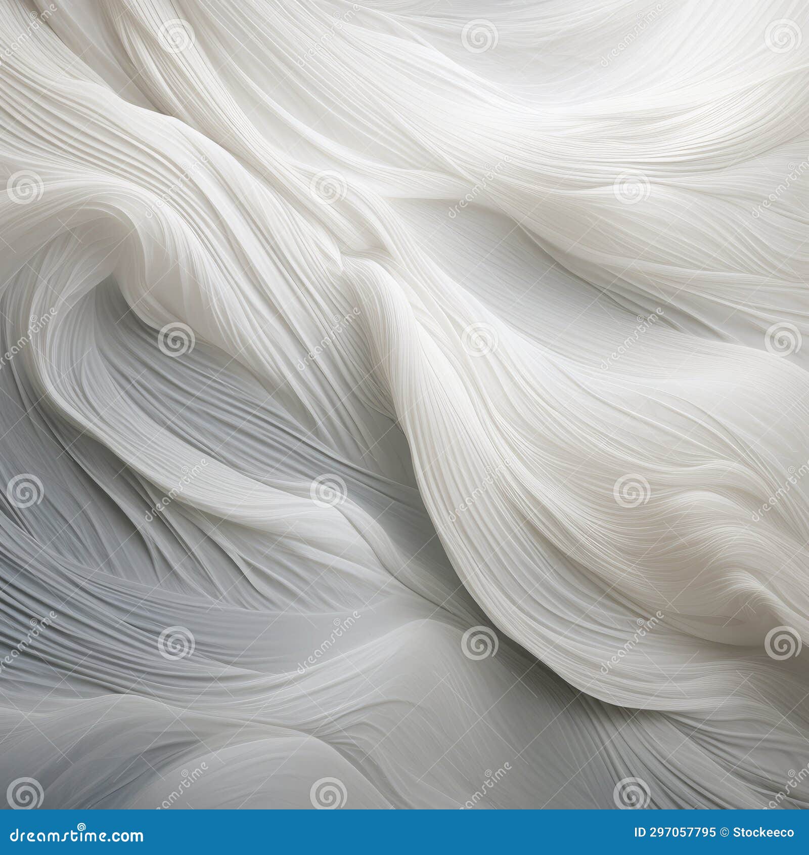White Abstract Texture: Flowing Fabrics in Unreal Engine 5 Stock ...