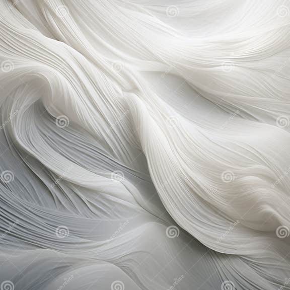 White Abstract Texture: Flowing Fabrics in Unreal Engine 5 Stock ...
