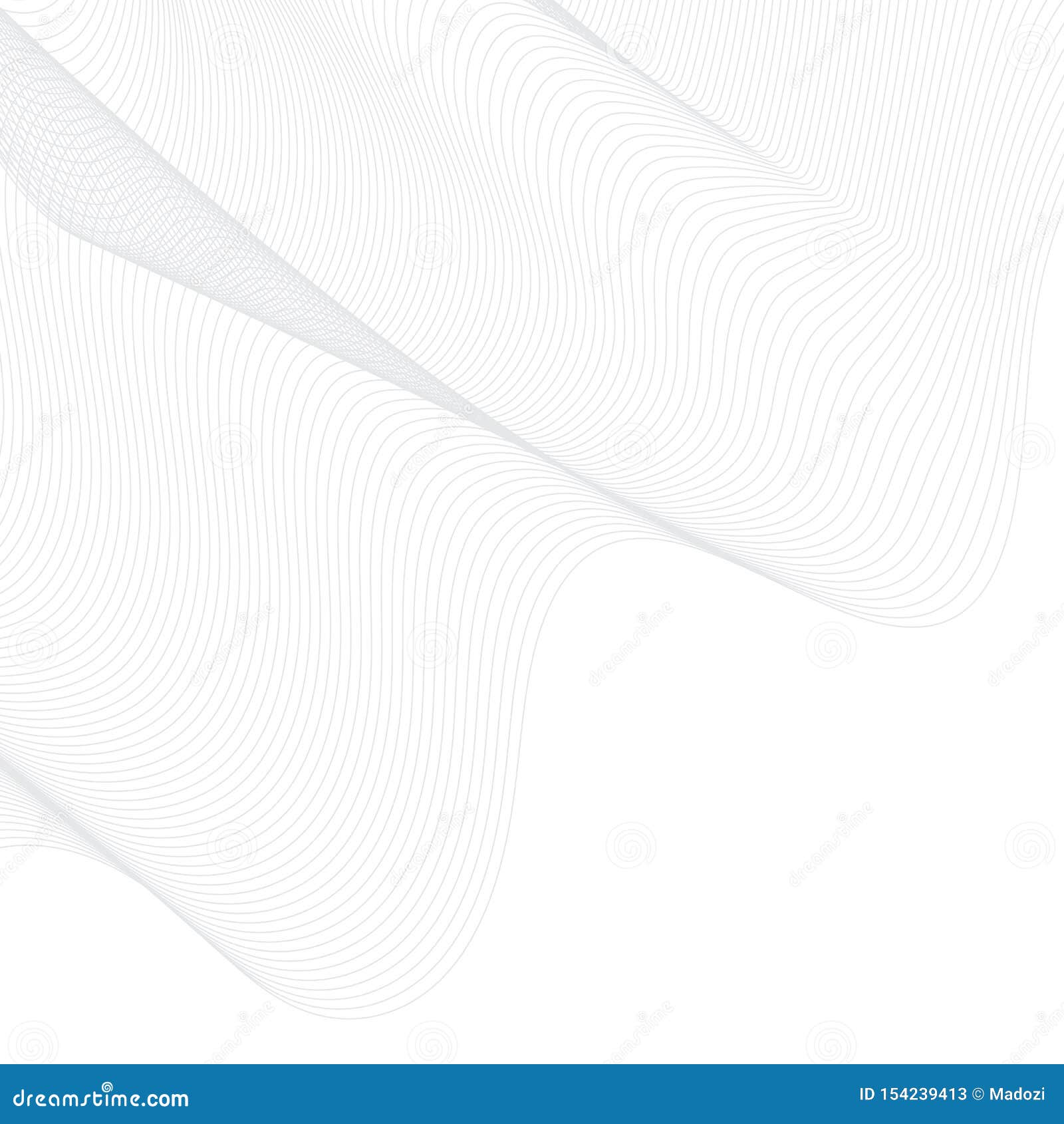 White Abstract Wave Lines Background Stock Vector - Illustration of ...