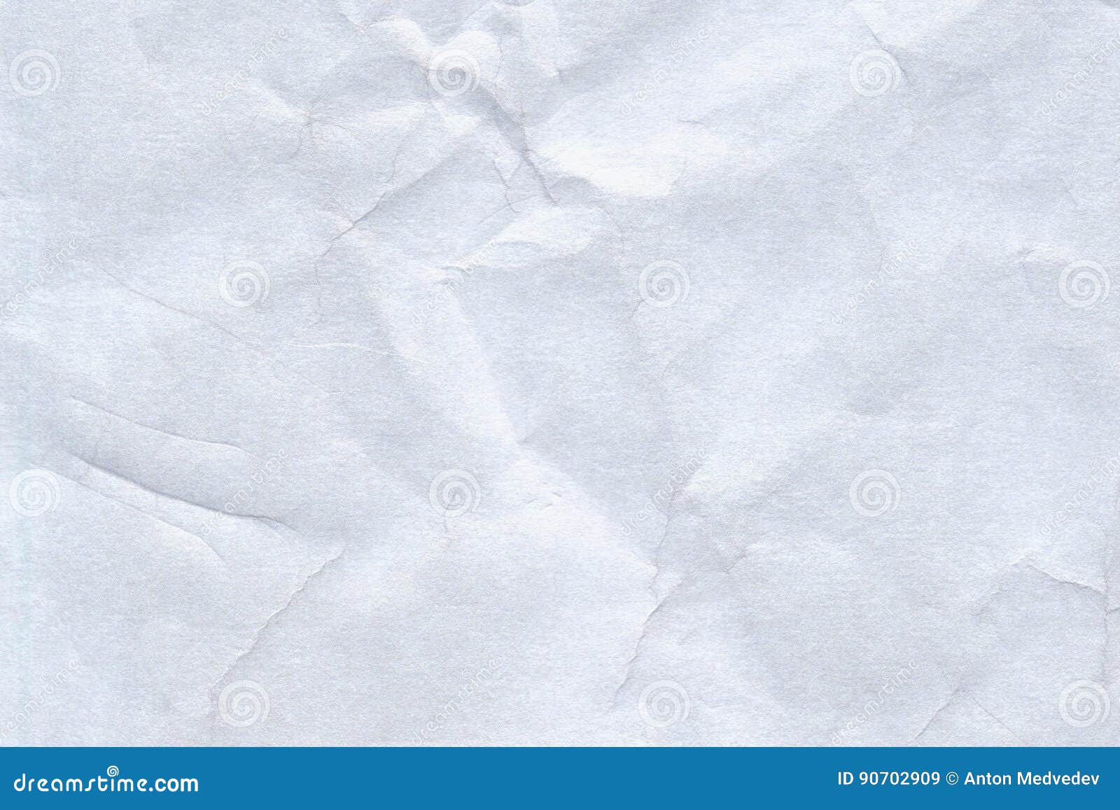 White Aged Crumpled Paper Texture Or Background Stock Photography ...
