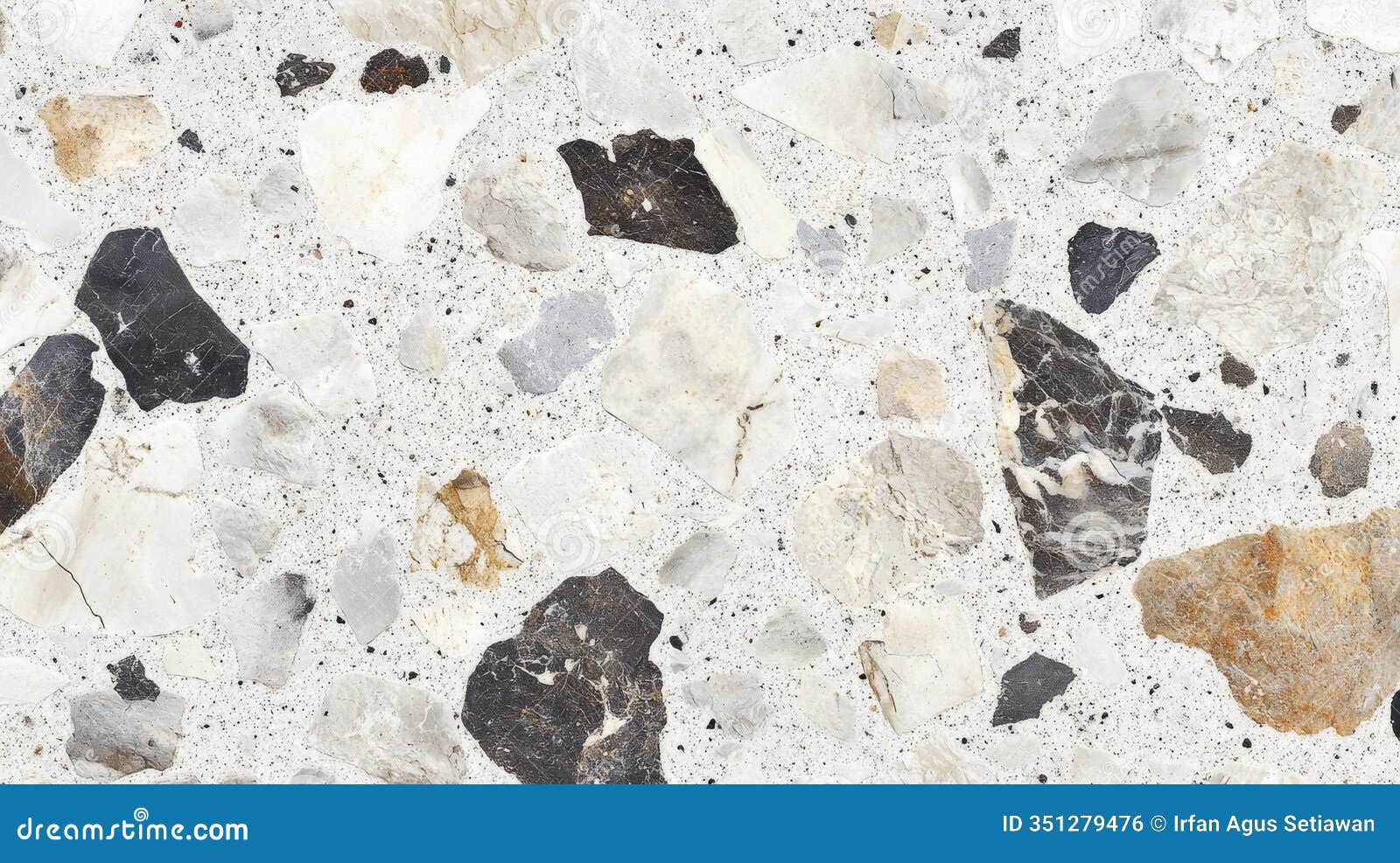 White Aggregate Stone Texture Background Stock Illustration ...