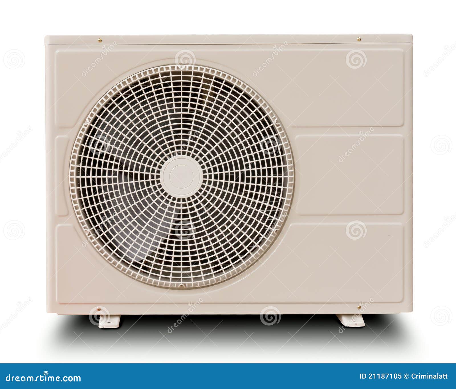 White Air Compressor Isolated Stock Image - Image of compressor ...