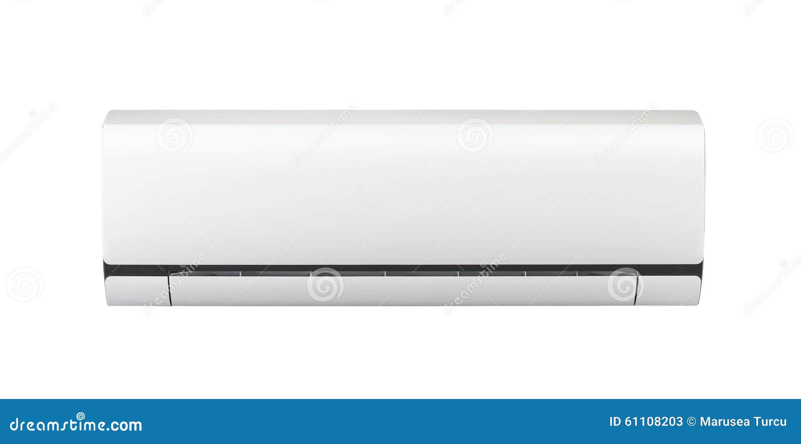 White air conditioner stock image. Image of supply, temperature - 61108203
