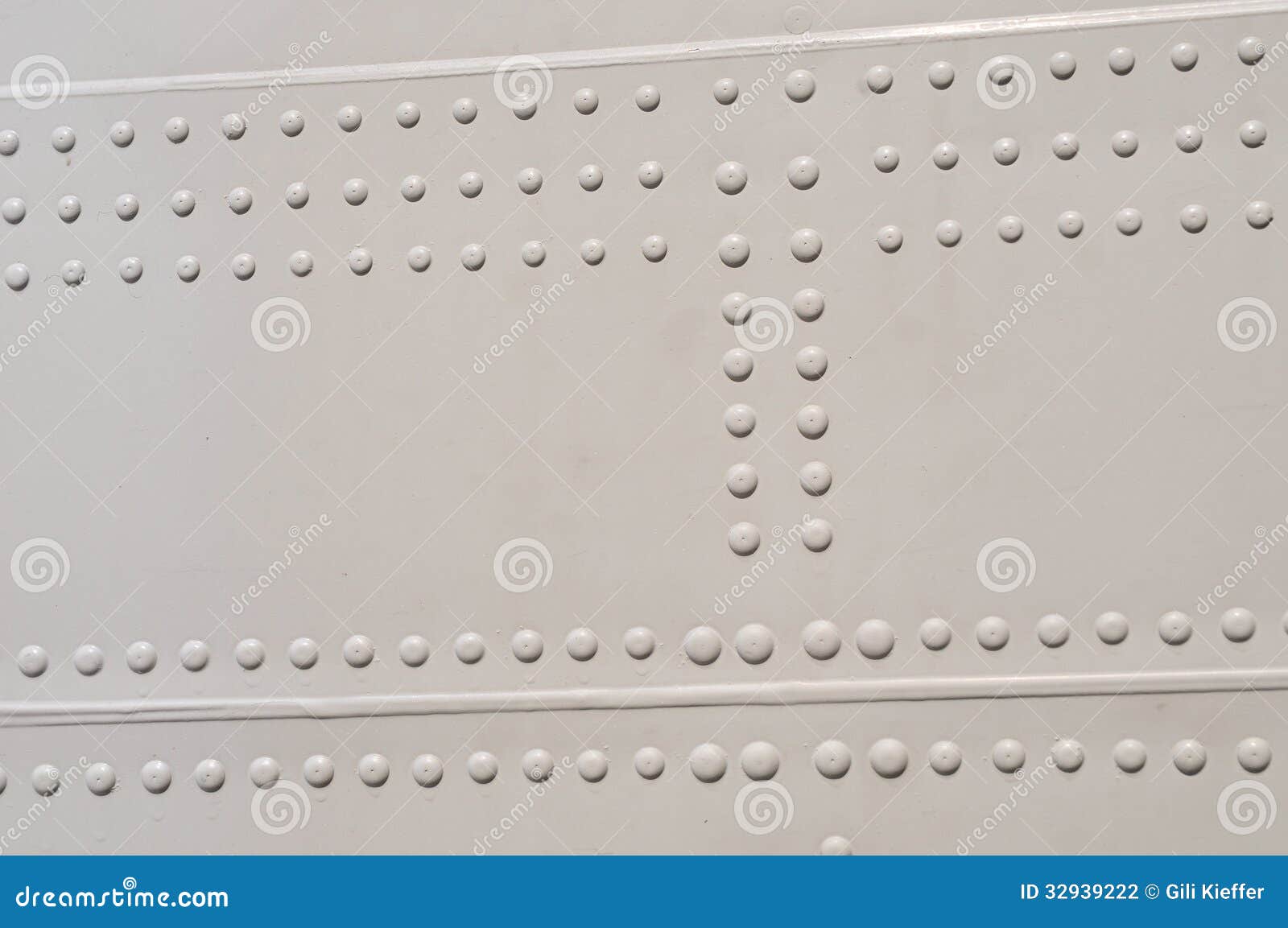 White Aircraft Rivets Texture Stock Photo - Image of forces, military ...