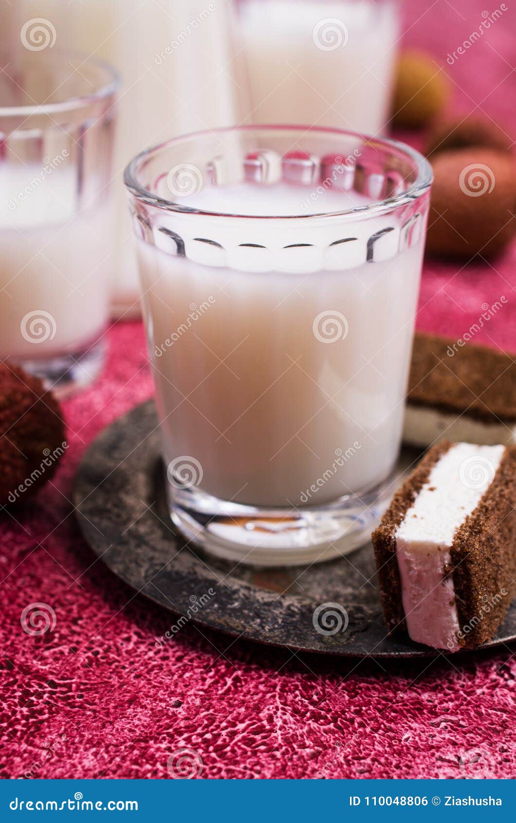 White alcoholic drink stock photo. Image of alcohol - 110048806
