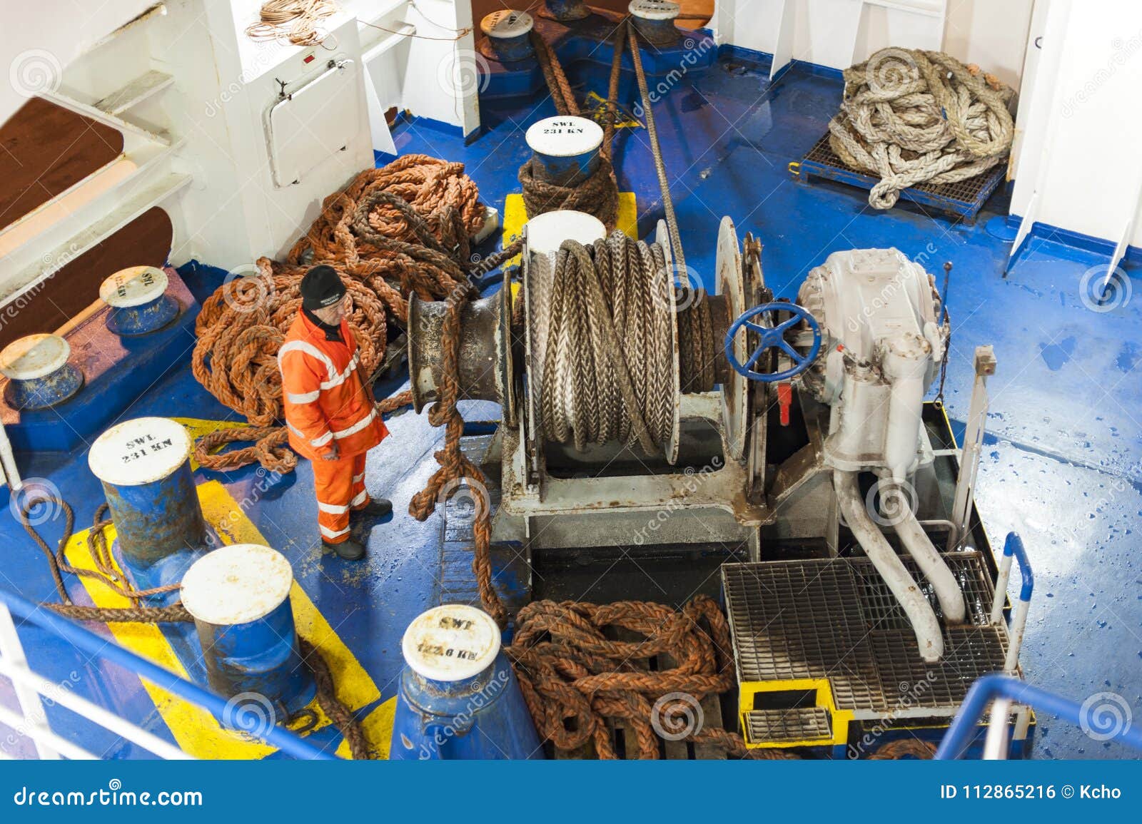 Crew zone editorial photo. Image of industry, crew, hose - 112865216