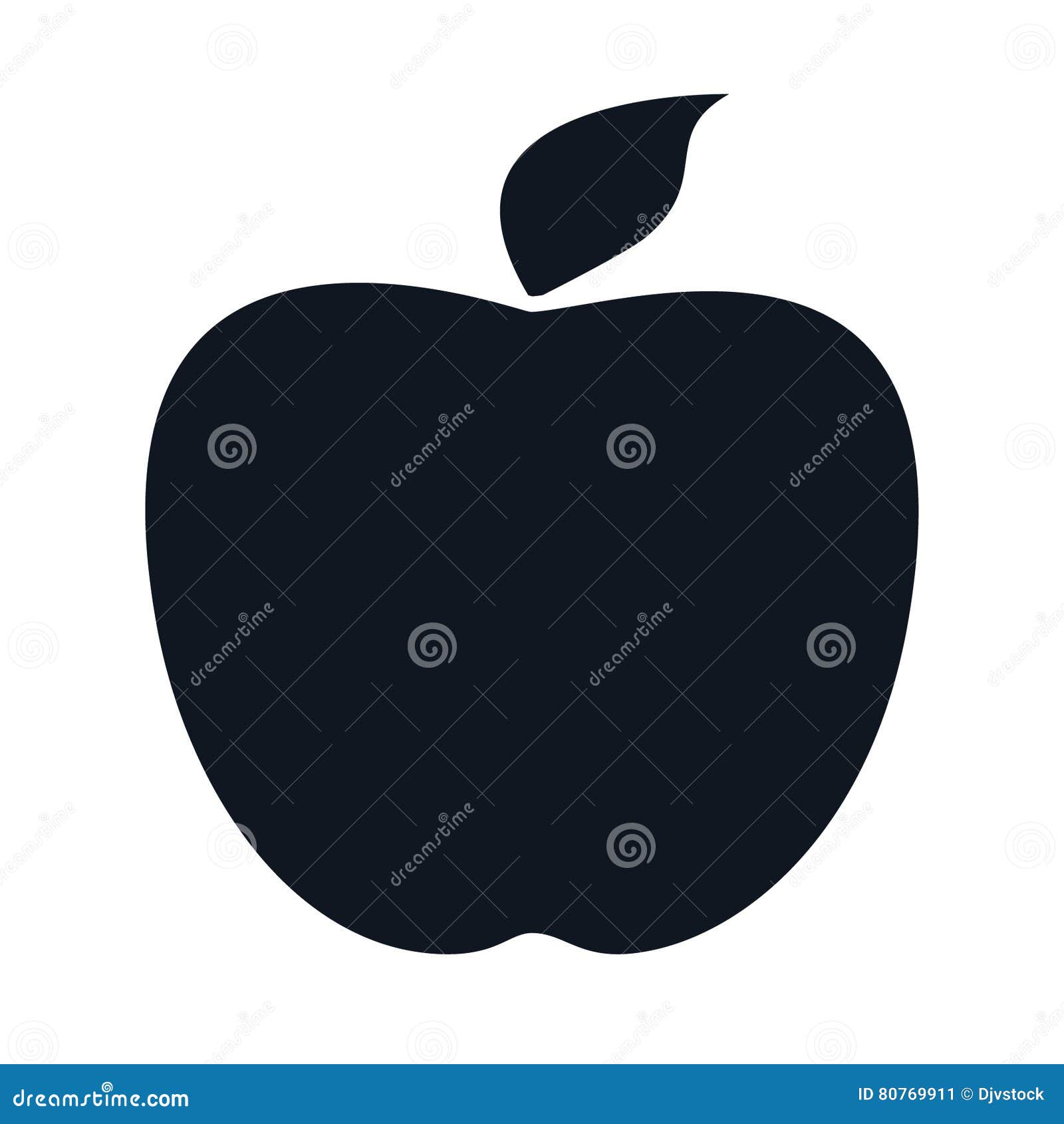 White apple fruit stock vector. Illustration of agriculture - 80769911