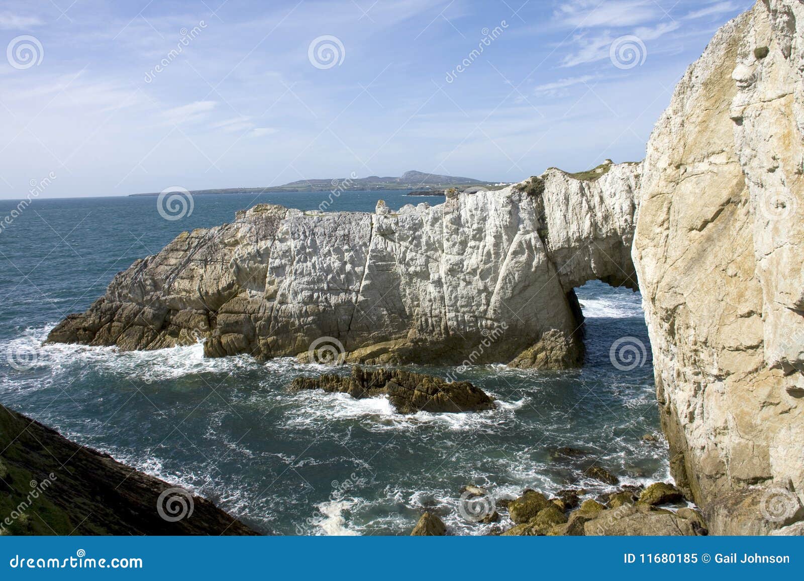 The White Arch stock image. Image of quartizitic, irish - 11680185
