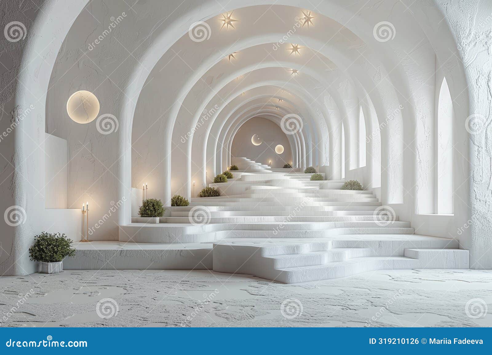 Arched Hallway In The Hampi Temple Complex. Cultural Heritage, Ancient ...
