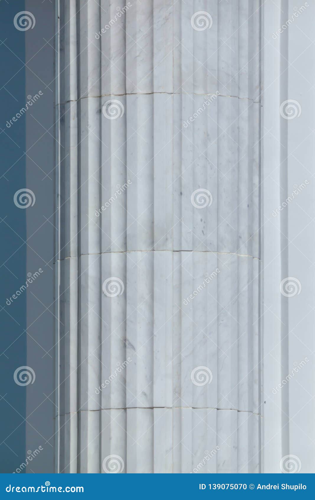 White Architectural Pillars on the Building As a Background Stock Photo ...
