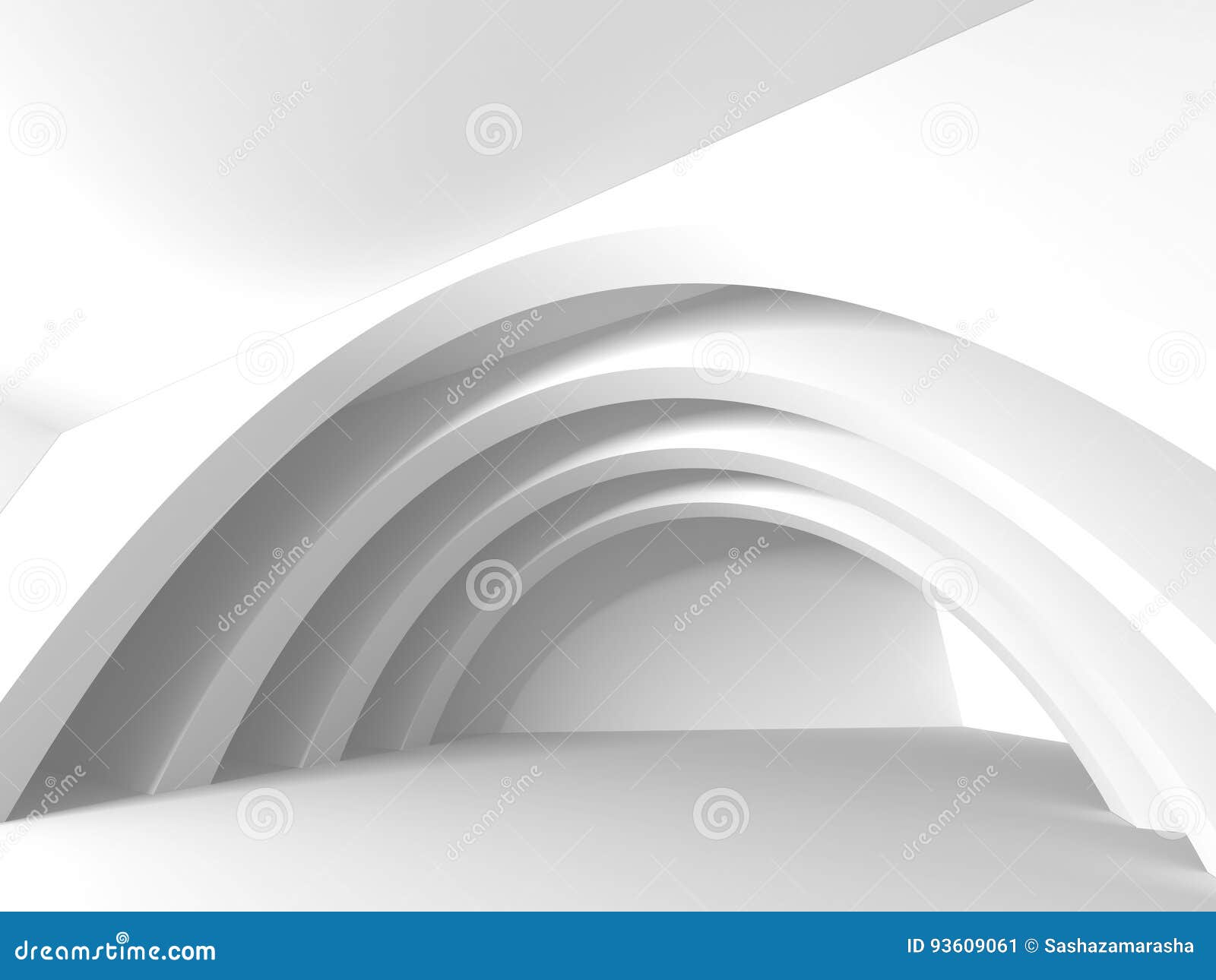 White Architecture Construction Modern Interior Background Stock ...