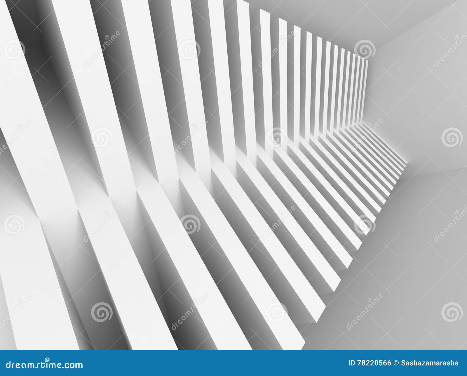 White Architecture Geometric Design Background Stock Illustration ...