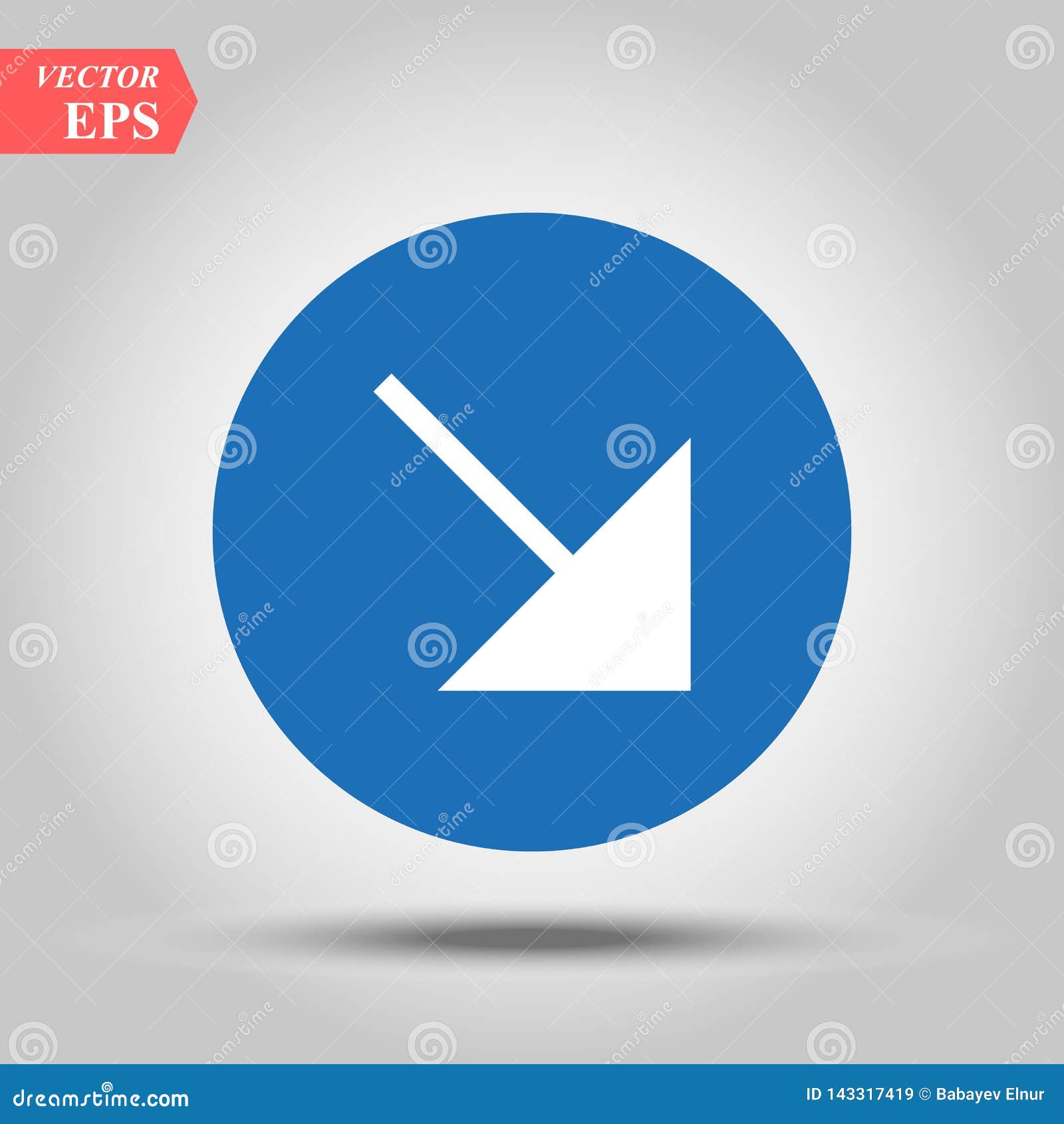 White Arrow Icon. Direction Indicator Pointer Sign Icon. Previous ...