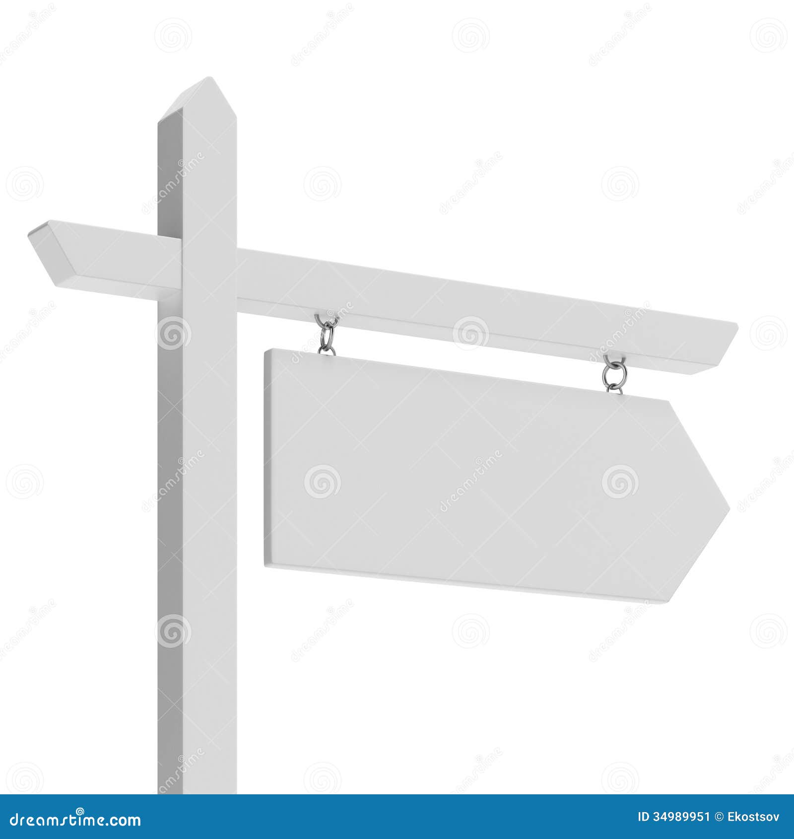 White Arrow Sign Royalty-Free Stock Photo | CartoonDealer.com #34989951