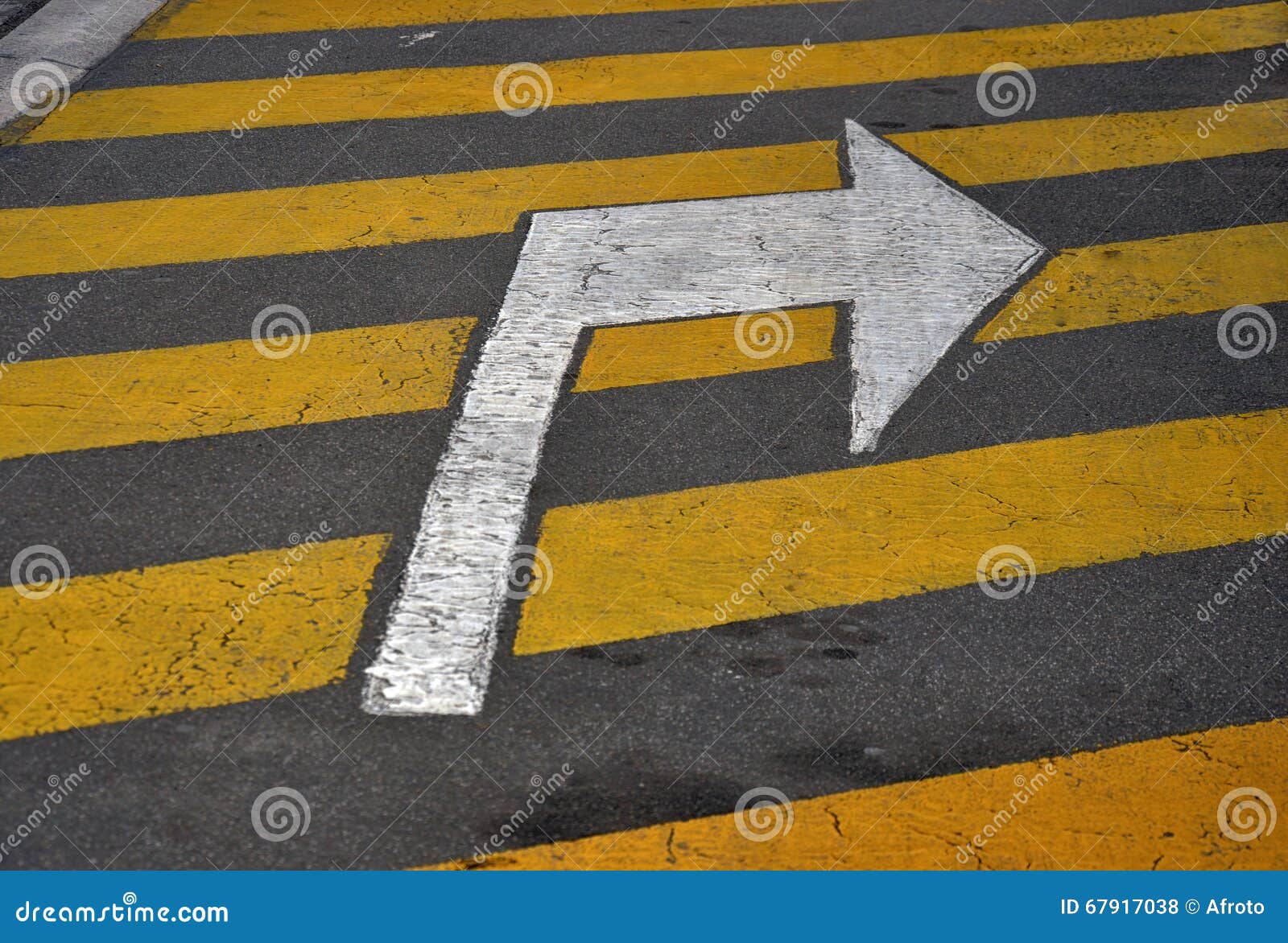 White arrow sign stock photo. Image of asphalt, road - 67917038