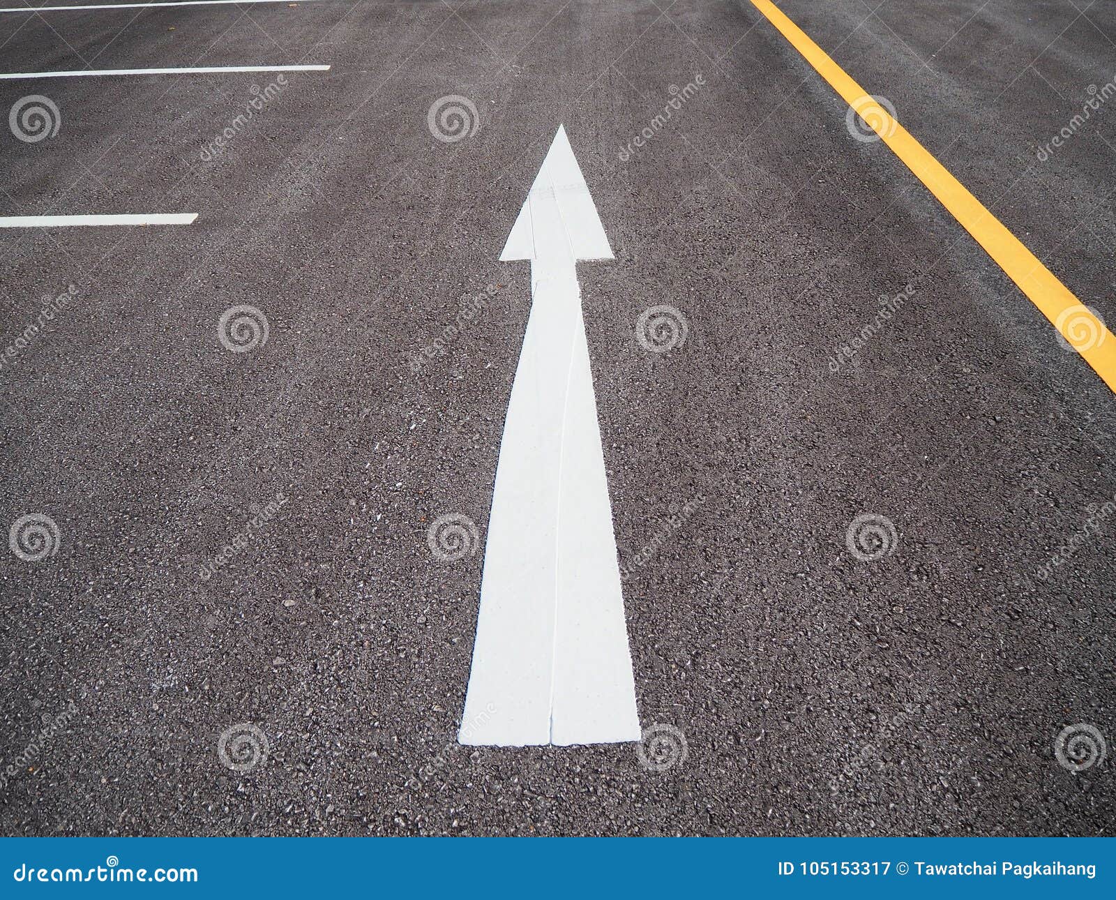 White arrow stock image. Image of arrows, concept, traffic - 105153317