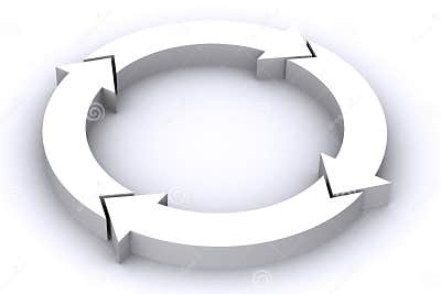 White Arrows stock illustration. Illustration of repeat - 8875188