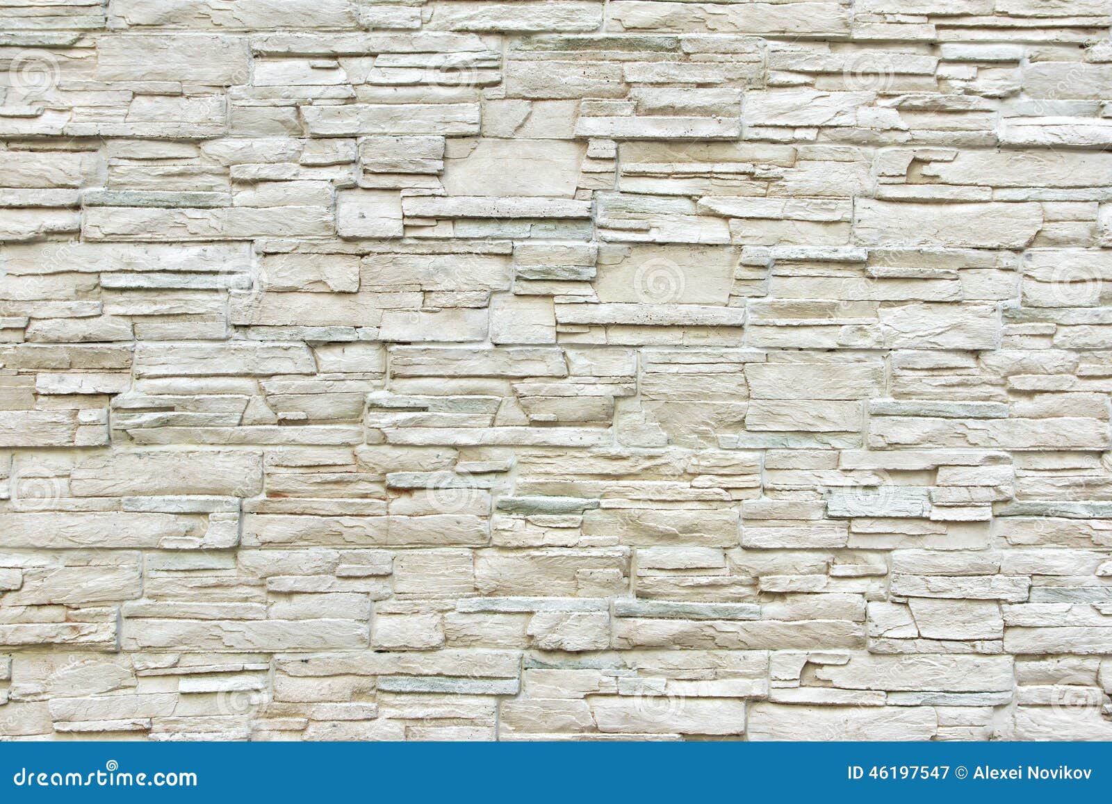 White Stone Wall Background