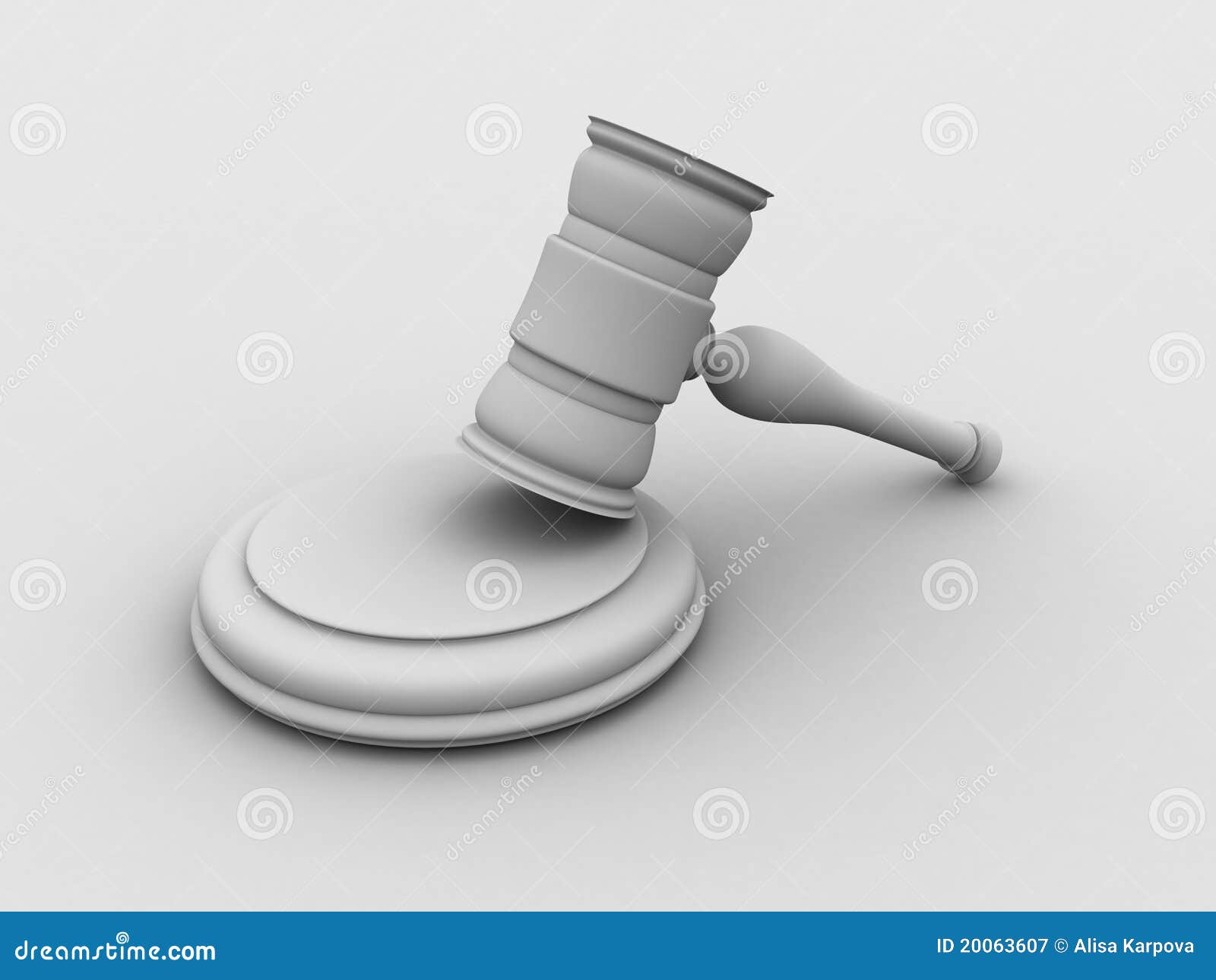 White auction hammer stock illustration. Illustration of finances ...