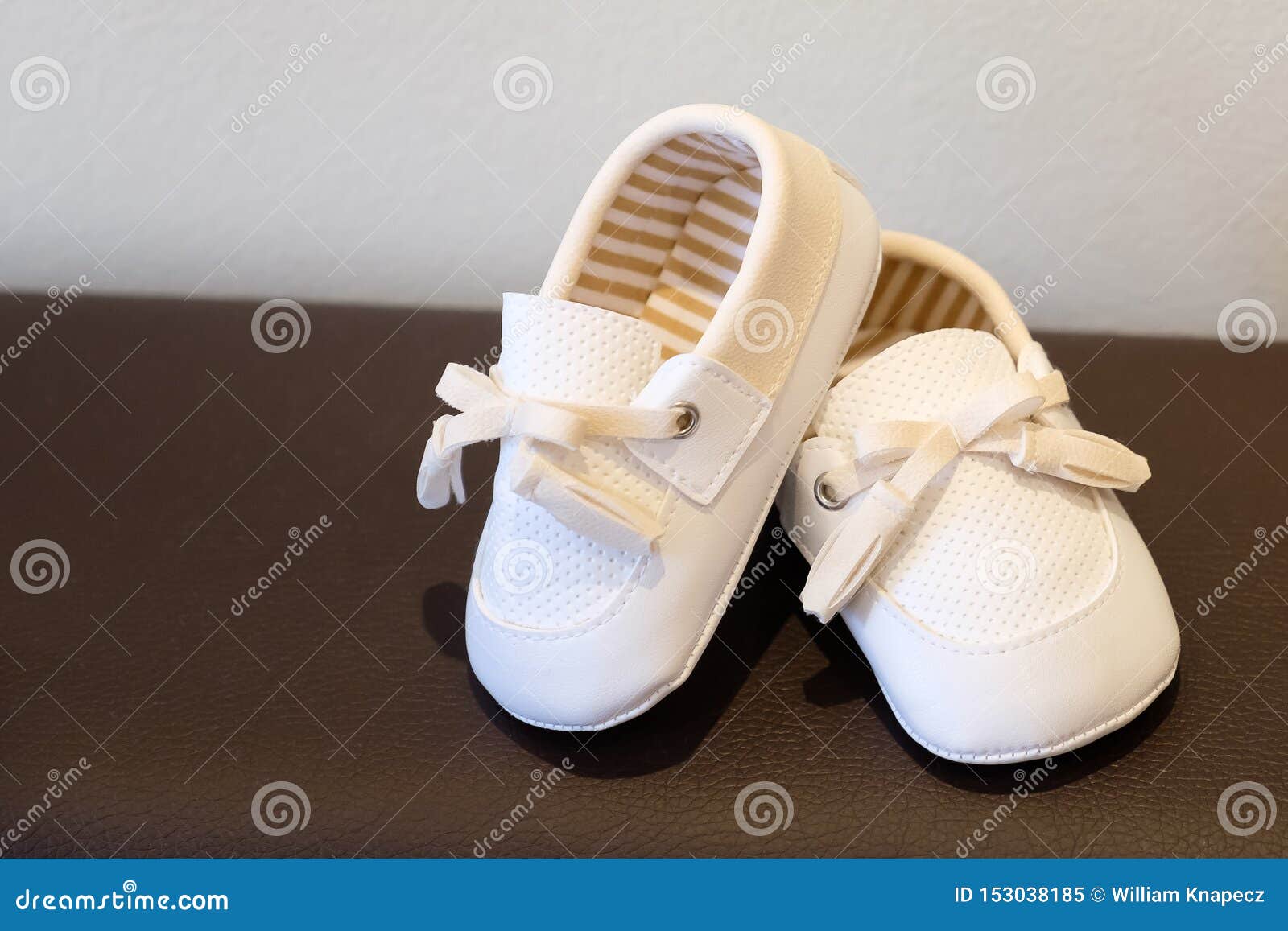 White baby shoes stock image. Image of whitebaby, shoes - 153038185