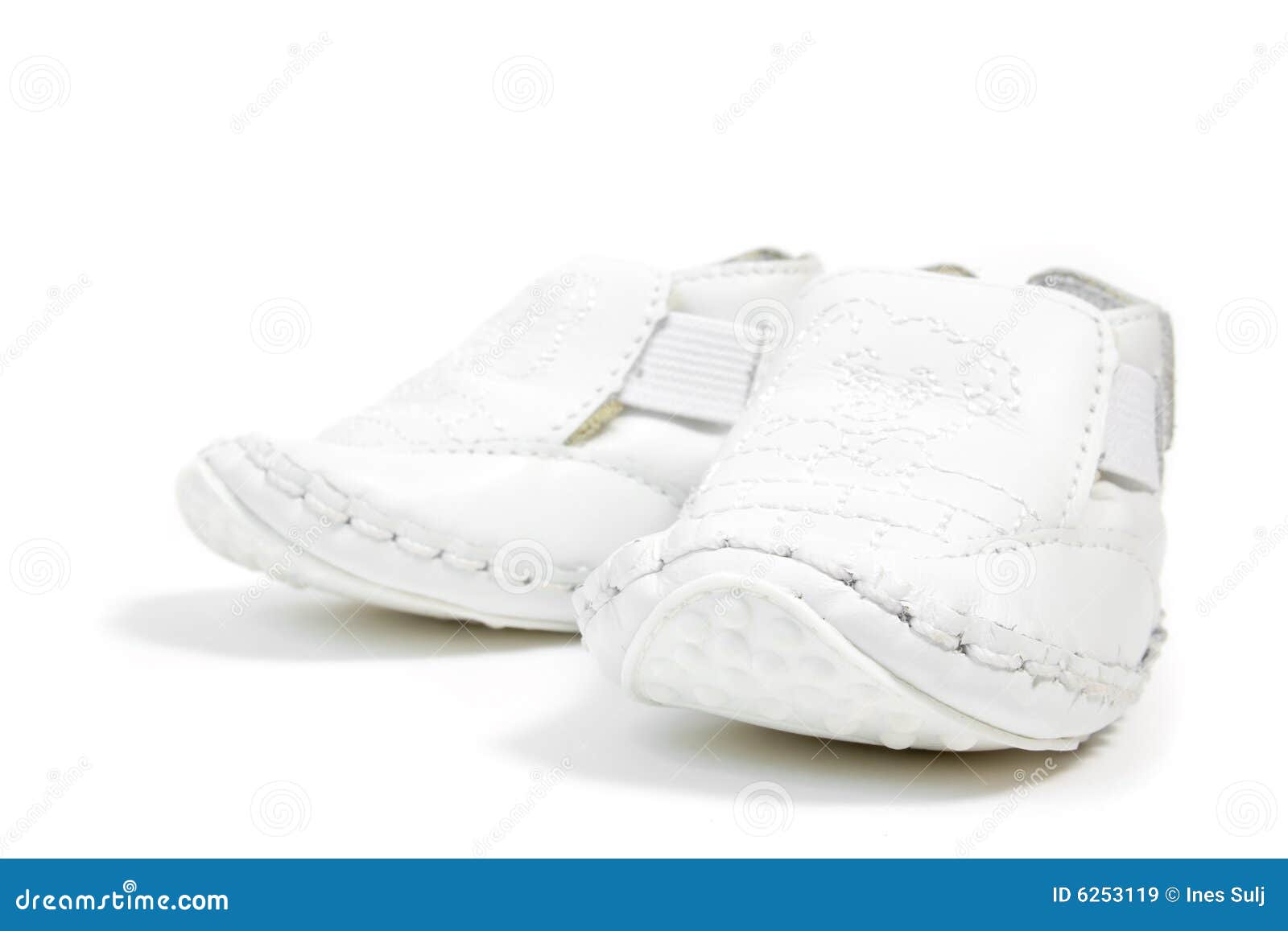 White baby shoes stock image. Image of childhood, baby - 6253119