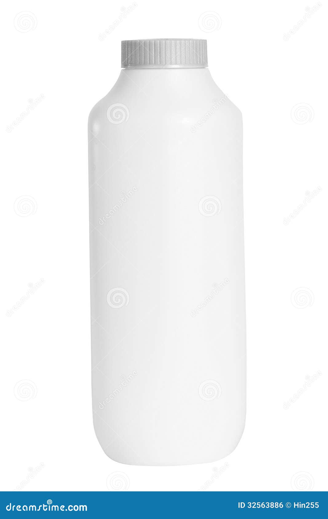 White Baby Talcum Powder Container Stock Photo - Image of freshen, body ...