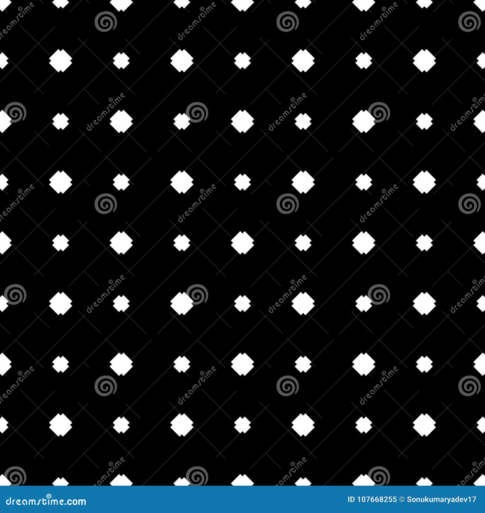 White Background and Black Repeted Dot Pattern Stock Vector ...