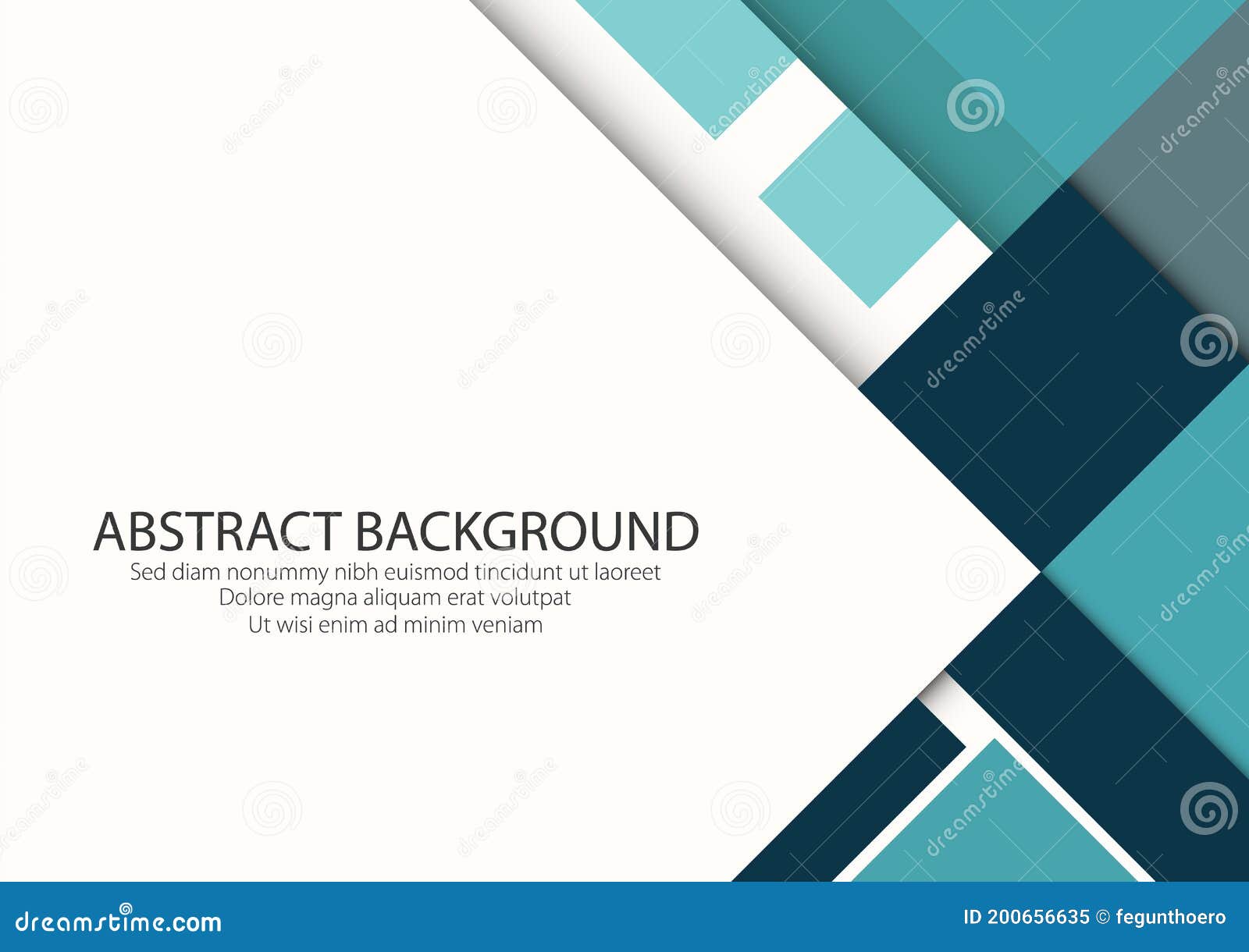 White Background Blank Space with Green Color Solid Shape Side. Modern ...