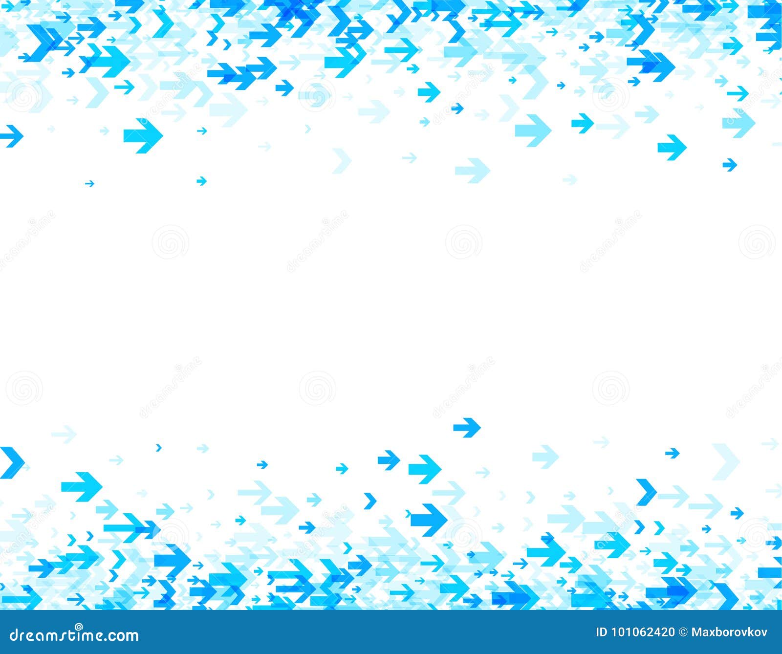 White Background with Blue Arrows. Stock Vector - Illustration of ...