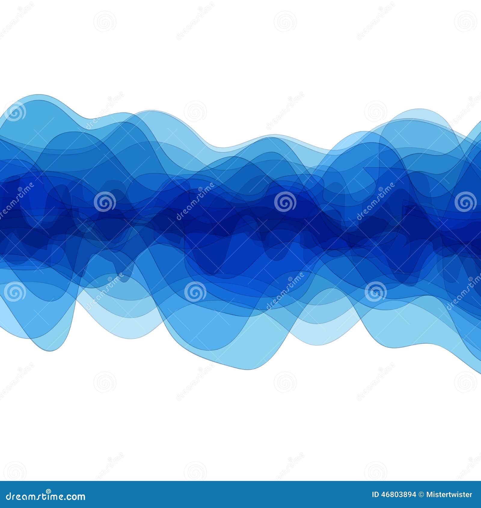 White Background with Blue Design Elements. Stock Vector - Illustration ...