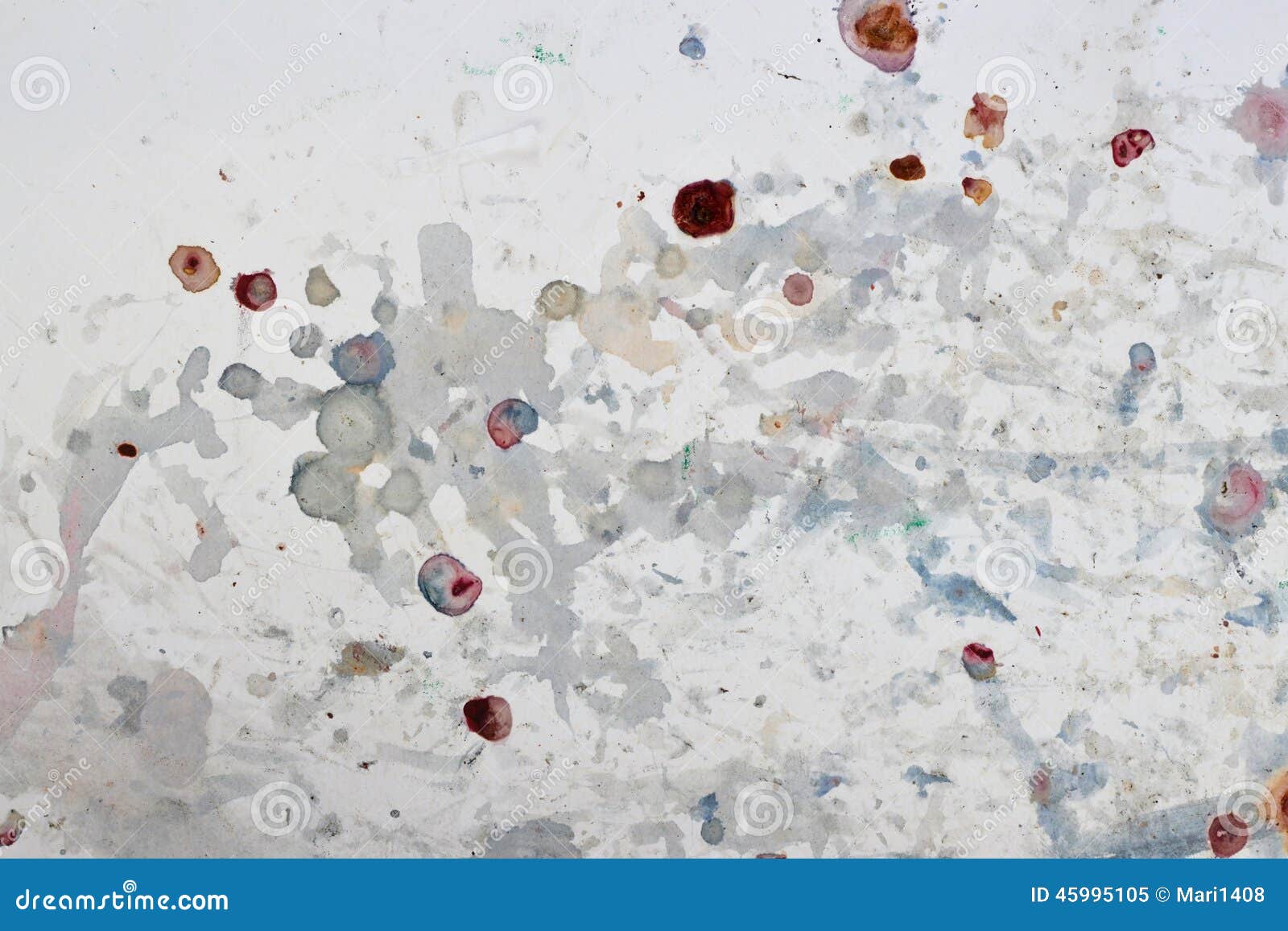 White Background with Blurred Ink-stained Stock Image - Image of ...