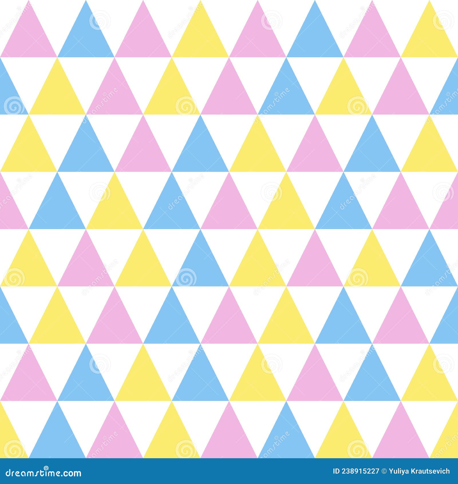 White Background with Colorful Triangle . Vector Illustration Stock ...