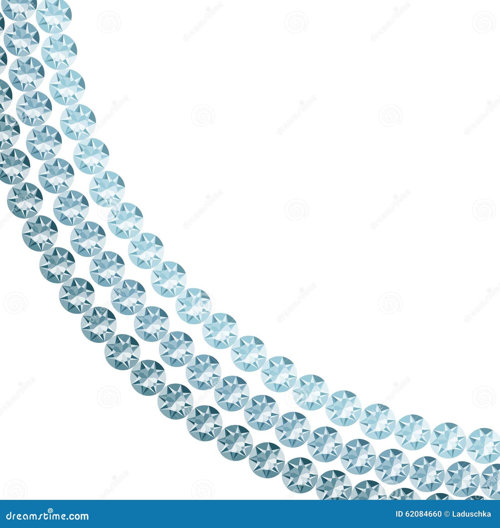 White Background with Diamonds Stock Vector - Illustration of rich ...