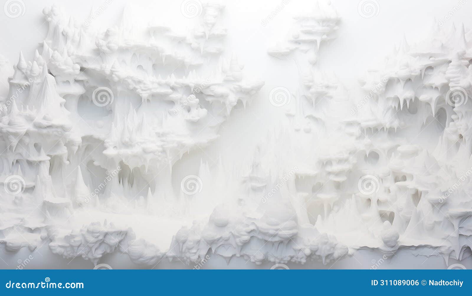 White Background with Gypsum Structures Stock Photo - Image of ...