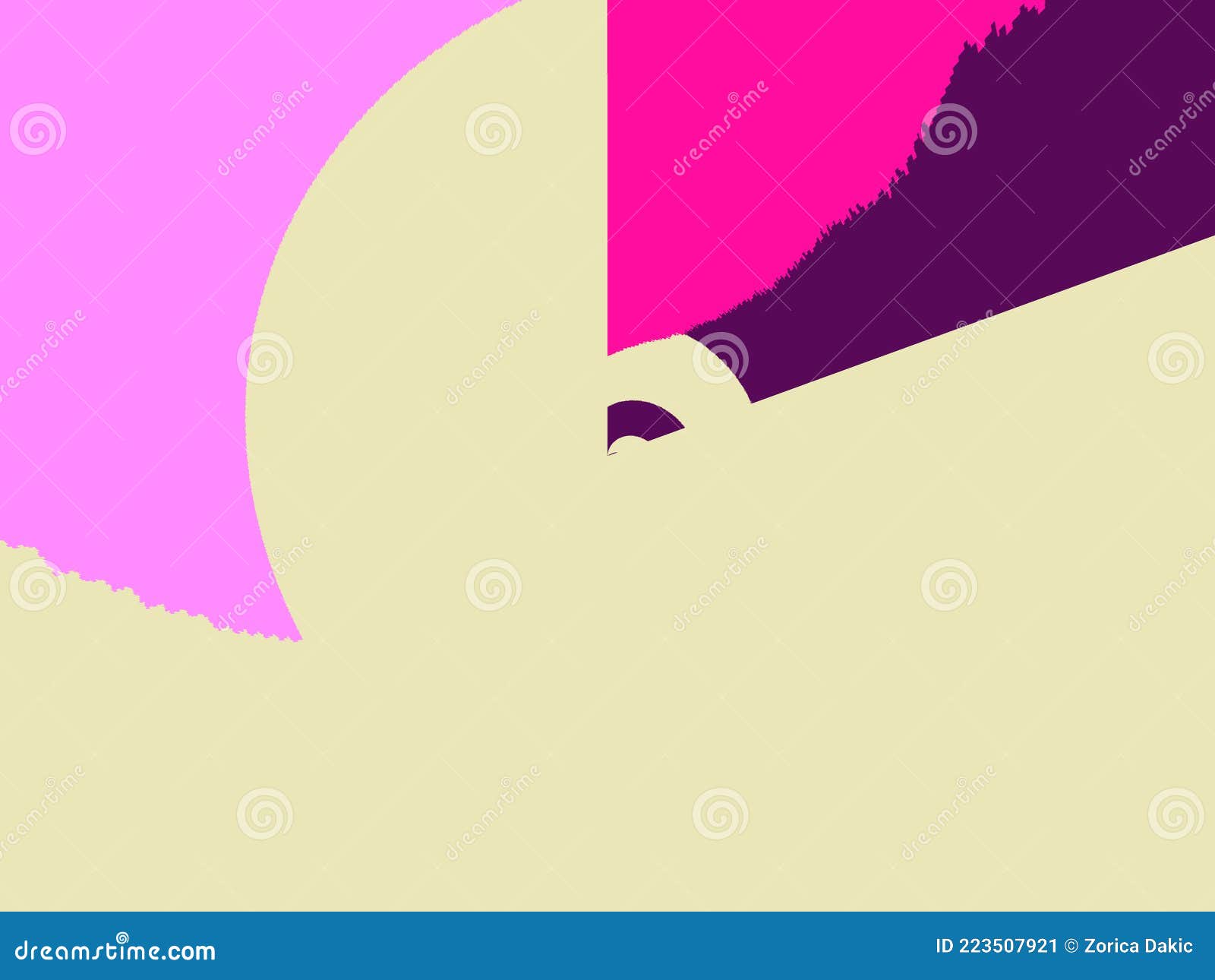 Background Of Irregular Rounded Cobblestones Of Gray And Brown Color On ...