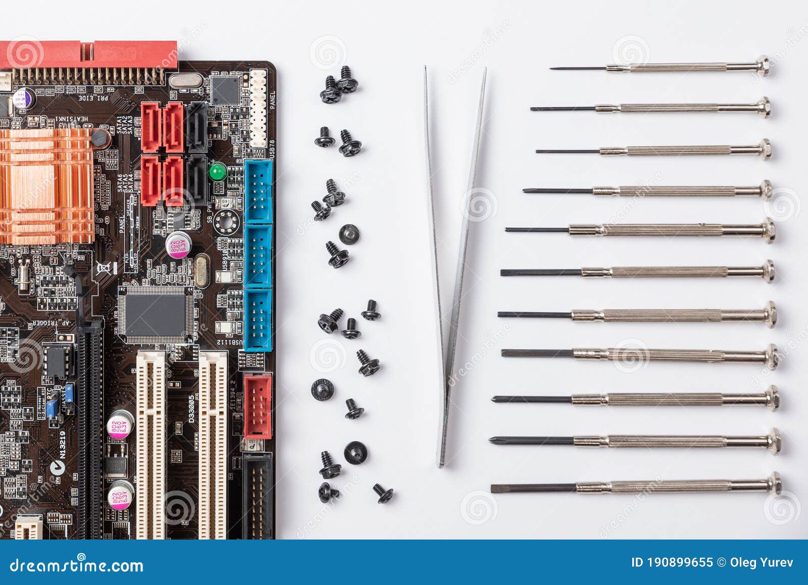 Components, Tools To Make Slime Stock Image | CartoonDealer.com #206472457