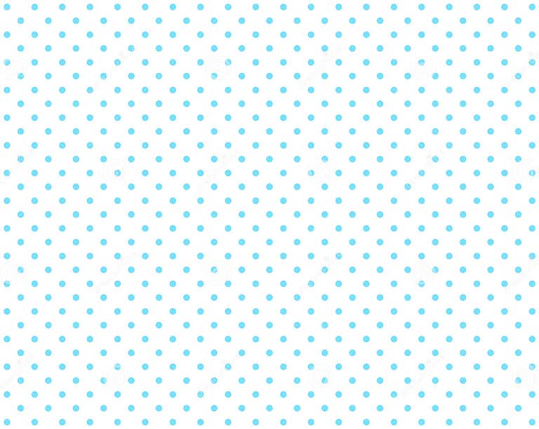 White Background with Light Blue Dots Stock Illustration - Illustration ...