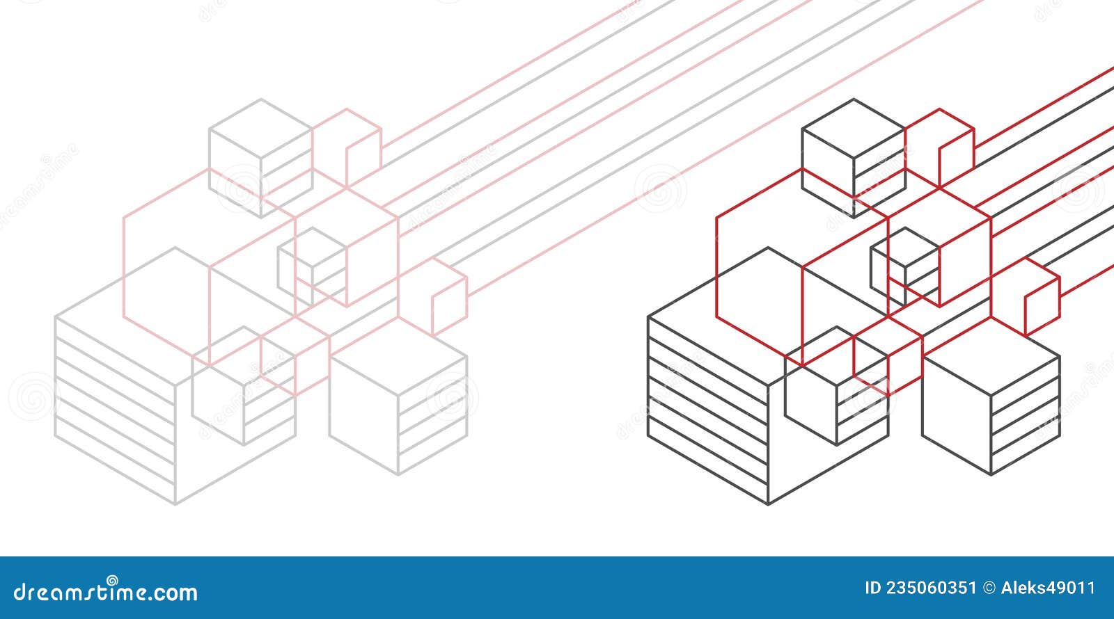 White Background of Lines.Geometry of Squares.Line Art.Vector ...