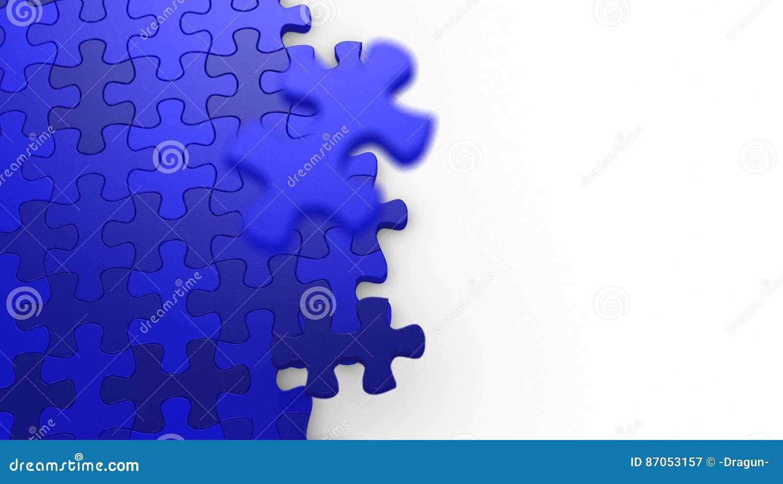 Animation of Puzzles stock video. Video of creation, orange - 87053157