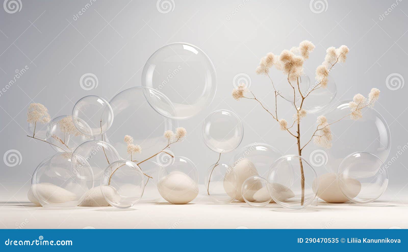 A White Background with a Perfectly Centered Abstract Circle ...