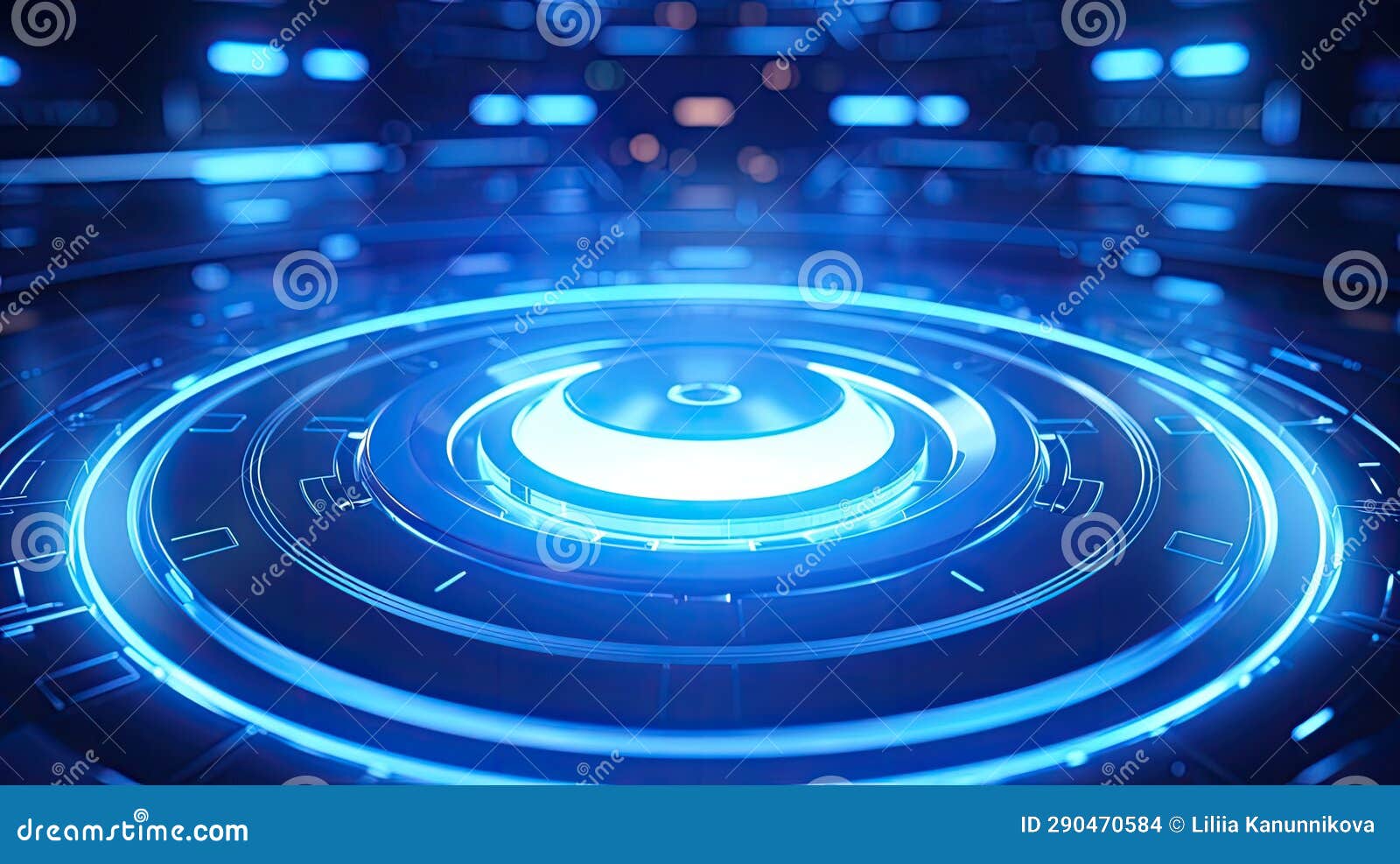 A White Background with a Perfectly Centered Abstract Circle ...