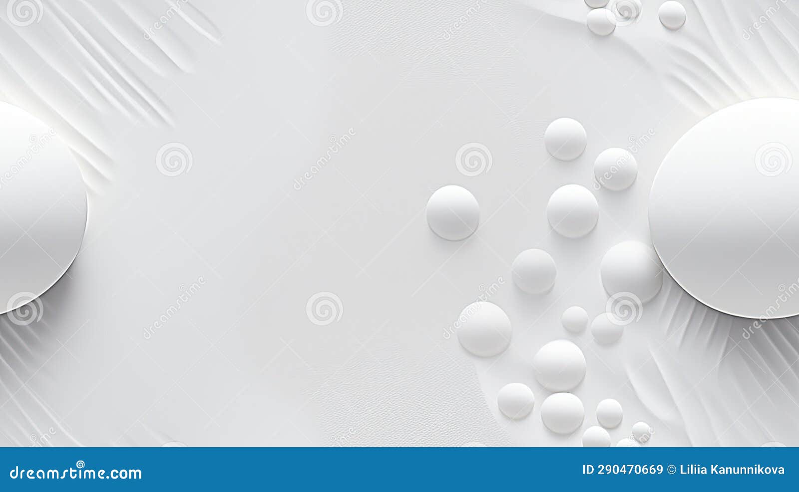 A White Background with a Perfectly Centered Abstract Circle ...