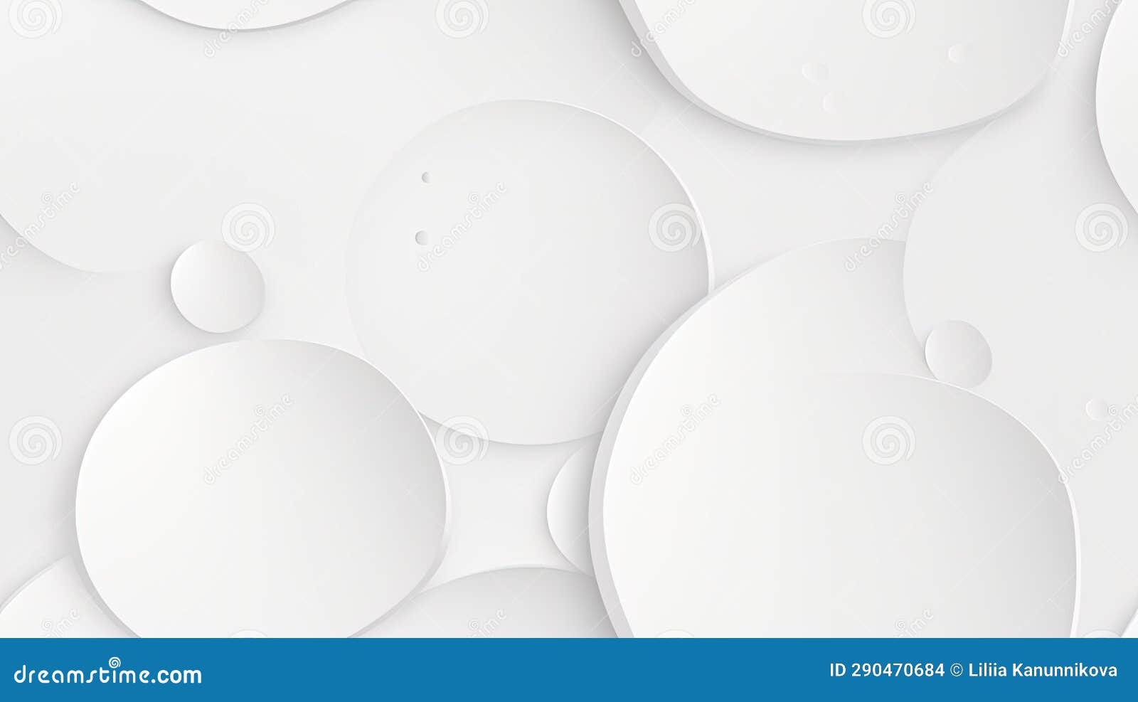 A White Background with a Perfectly Centered Abstract Circle ...
