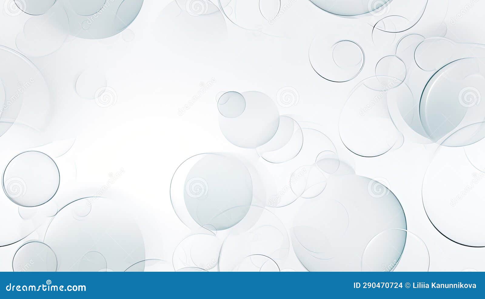 A White Background with a Perfectly Centered Abstract Circle ...