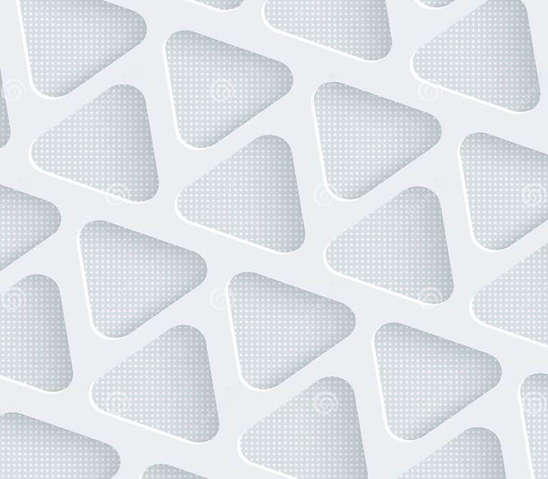 White Background with Perforated Abstract Pattern Stock Vector ...