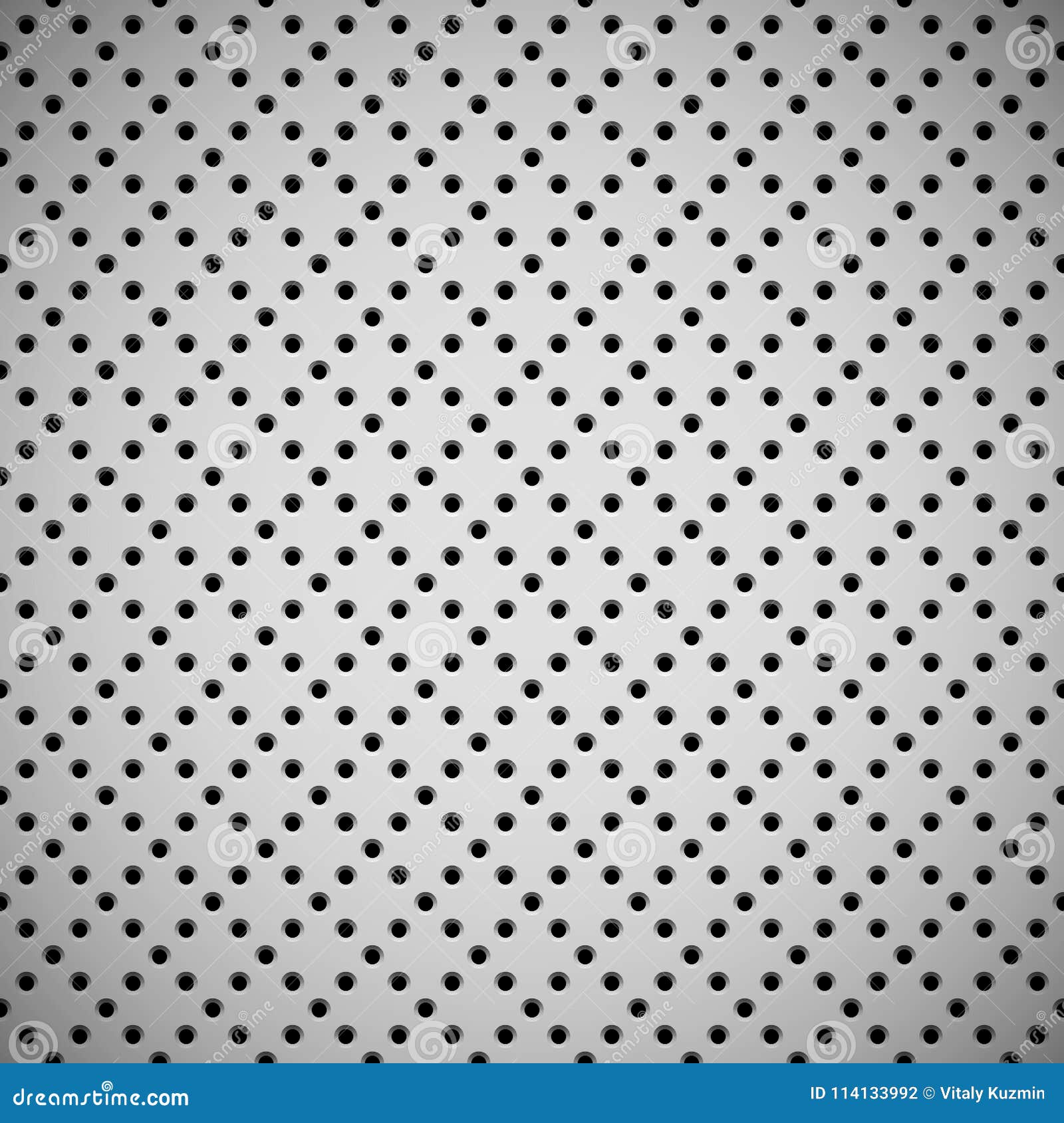 White Background With Perforated Pattern Vector Illustration ...