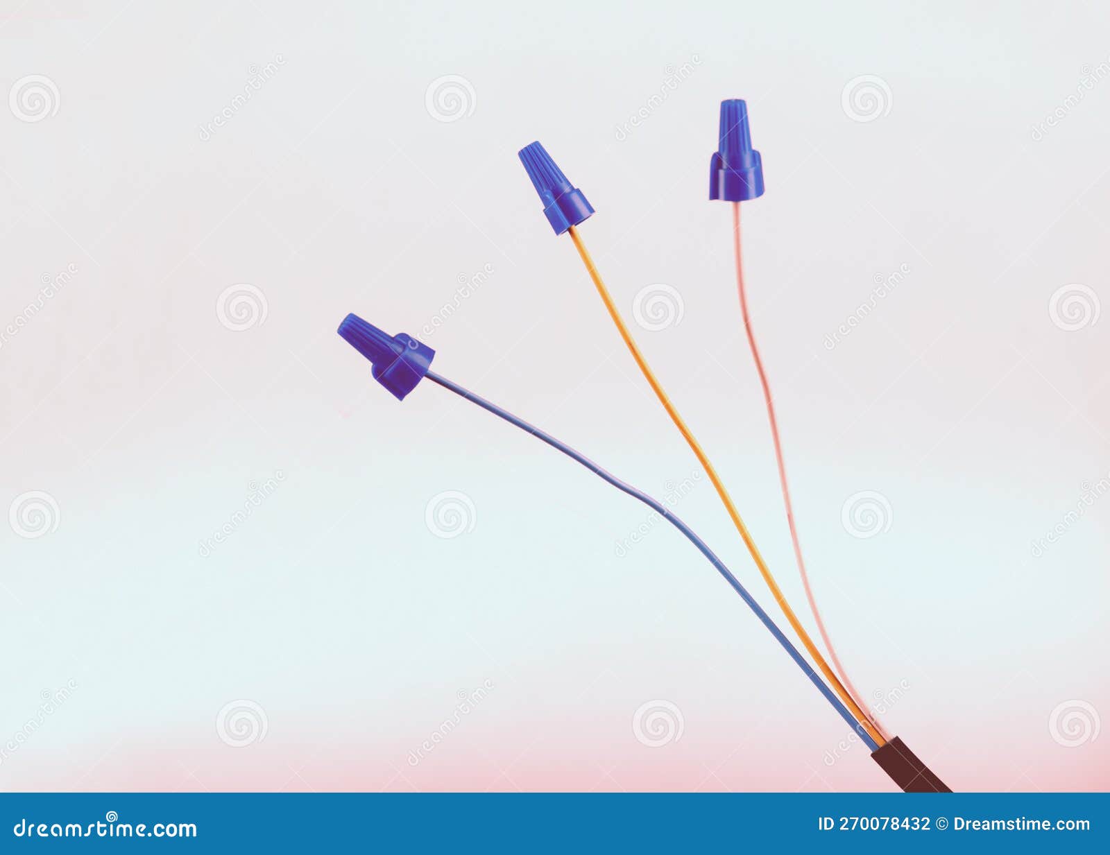 Wires And Clam Terminals To Open The Electrical Distribution Box ...